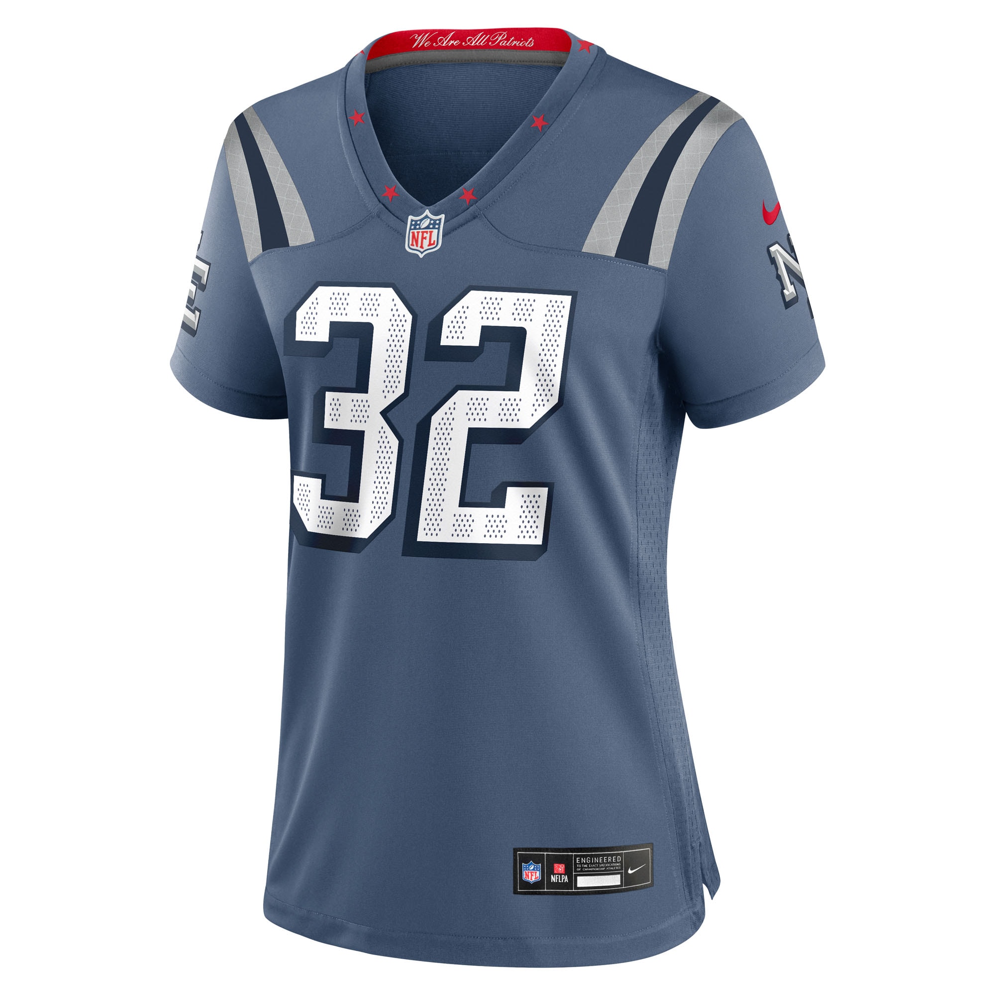 TreVeyon Henderson New England Patriots Nike Women's 2025 Rivalries Collection Game Jersey ...